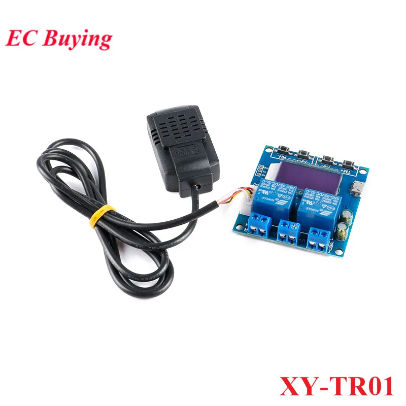 XY-TR01-SHT20-Humidity-Temperature-Controller-DC-12V-Hygrometer-Thermometer-Thermostat ...
