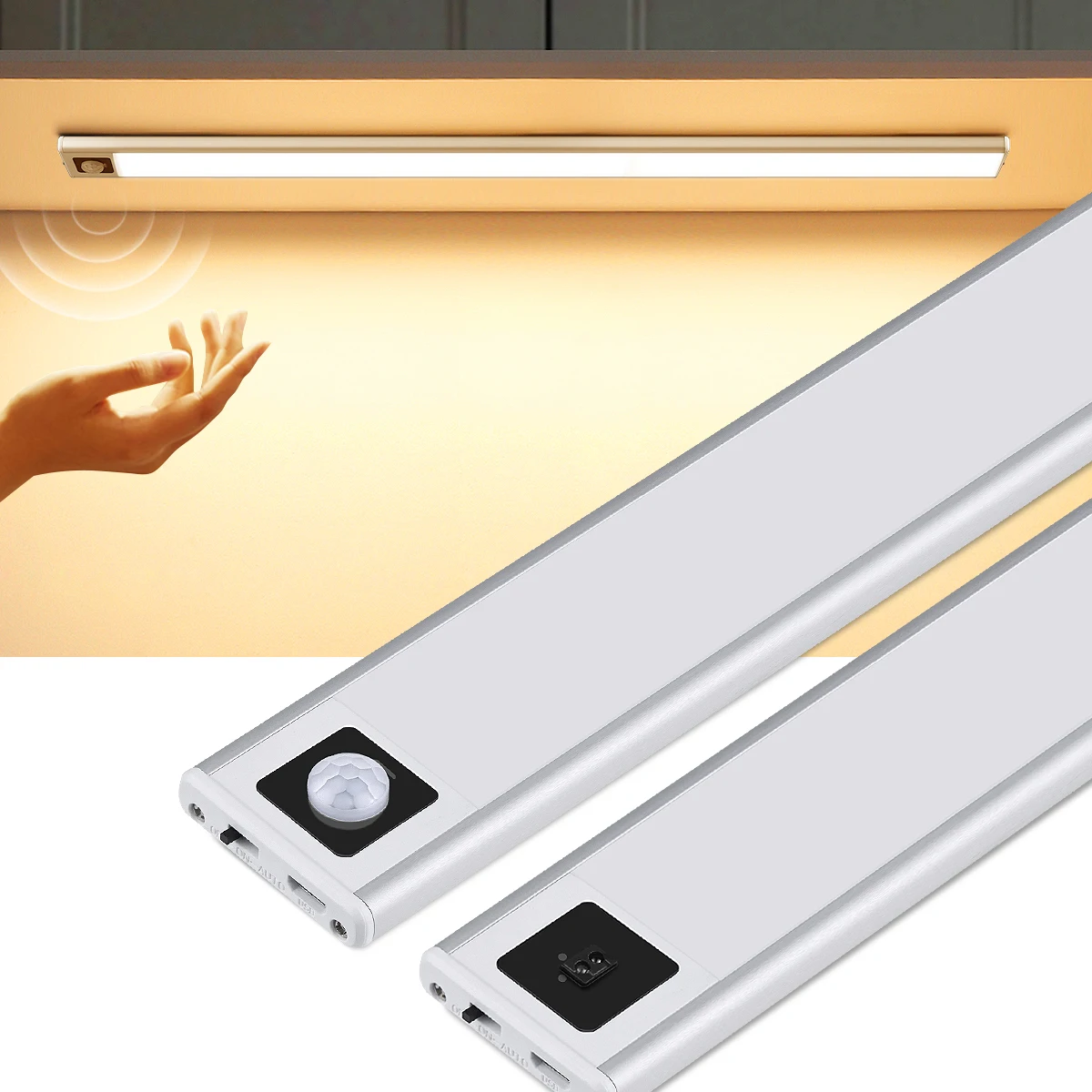 Ultra-thin-USB-LED-Cabinet-Light-Hand-Sweep-PIR-Motion-Sensor-LED ...