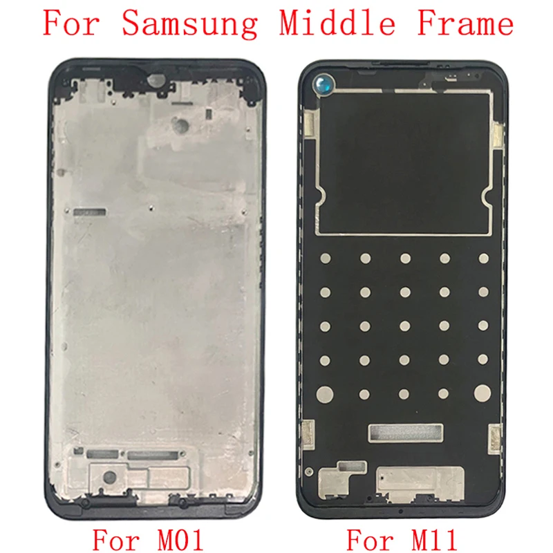 Middle-Frame-Housing-LCD-Bezel-Plate-Panel-Chassis-For-Samsung-M01-M11 ...