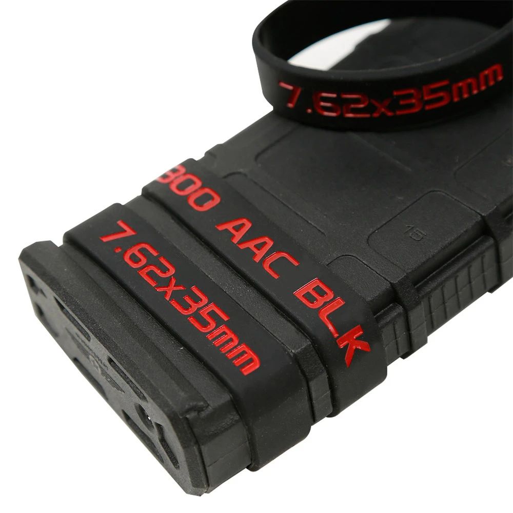 Magazine Marking Bands | Magazine Rubber | 300 Blk Band | 6 Pack 300 ...