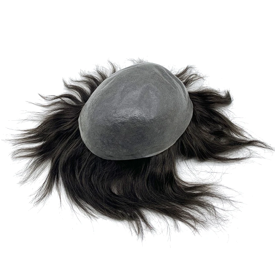 The V Loop Knot Thinest Invisible Base Transparent Color Toupet Hair ...