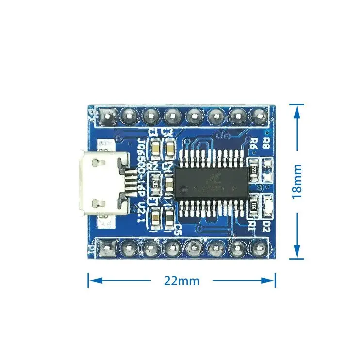 10 Uds JQ6500 Módulo de sonido de voz USB reemplazar de una a 5 vías ...
