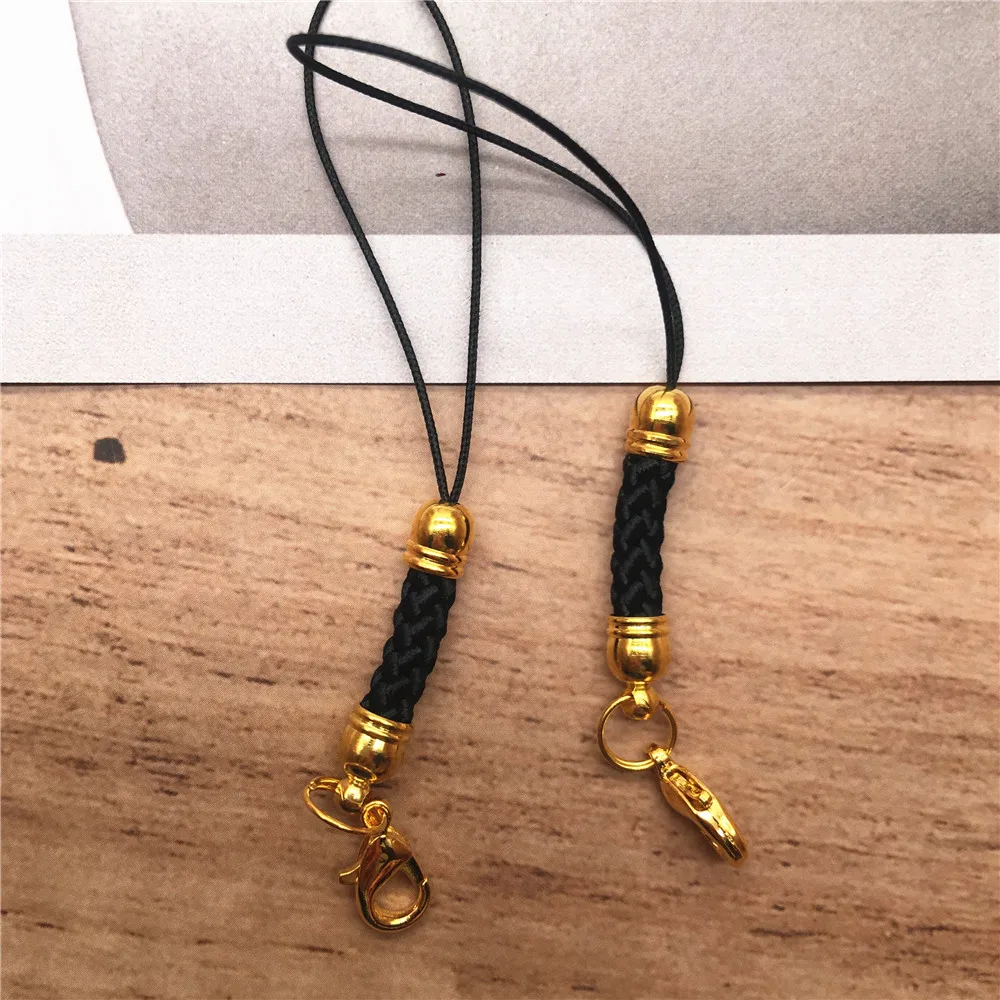 5pcs/lot Lanyard Lariat Cords Lobster Clasp Rope Keychains Hooks For ...