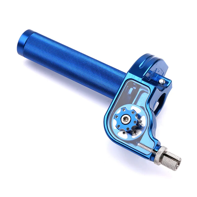 CNC Aluminum Motorcycle 22mm Throttle Grips Settle Twist Gas Throttle ...