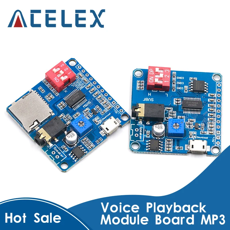 Panneau de Module de lecture vocale, lecteur de musique MP3 5W ...