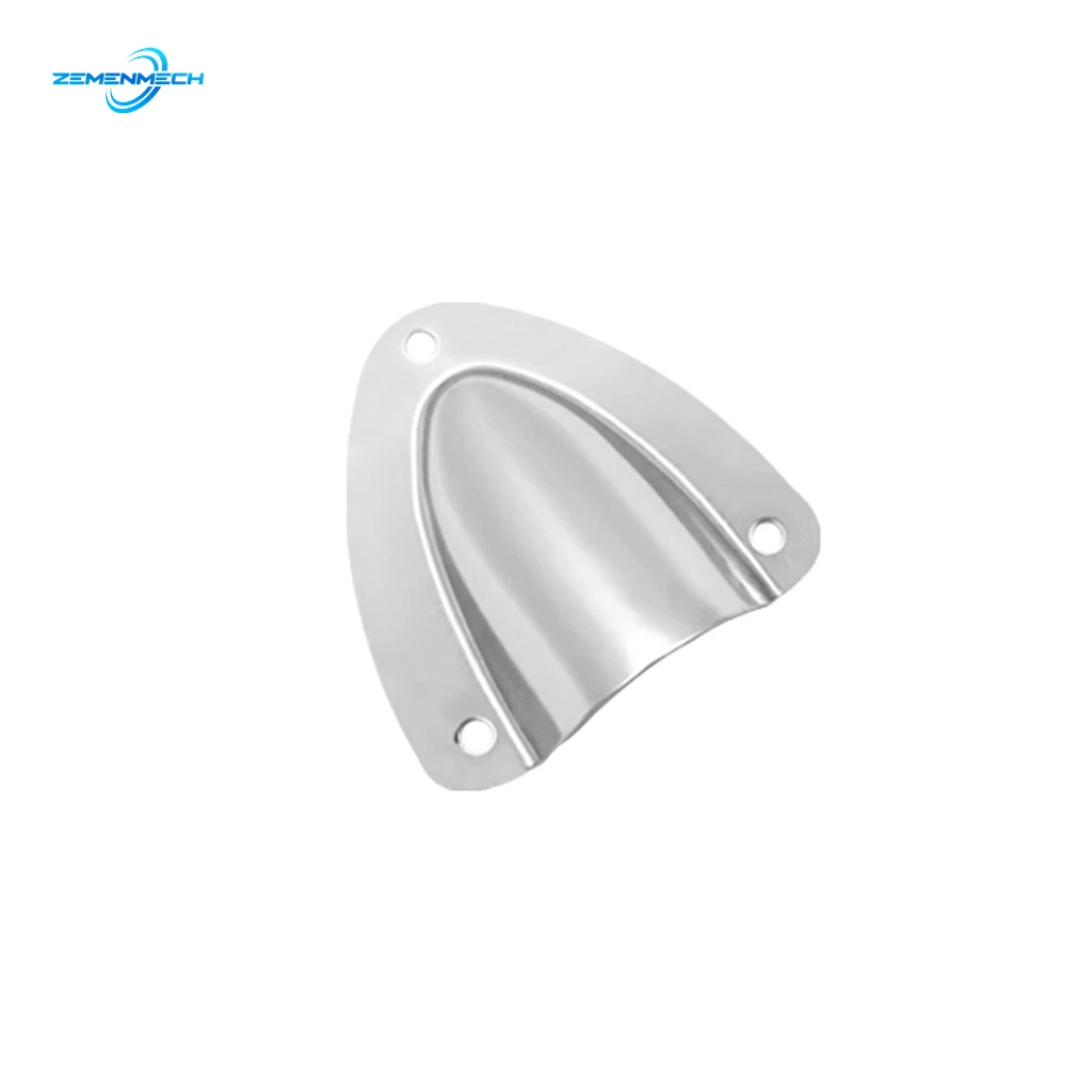 Stainless Steel Midget Clam Shell Wire Cable Vent Cover Hose For Rowing ...