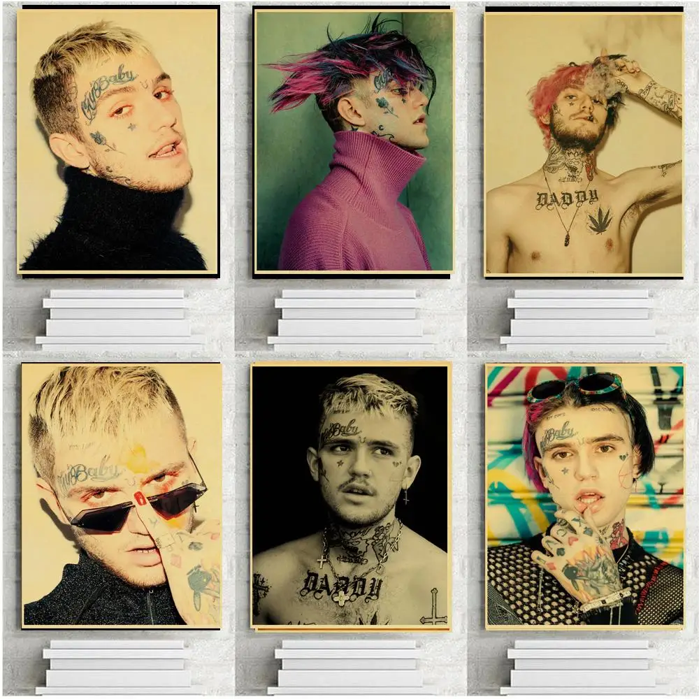 Lil Peep Wall Art Lil Peep Maps Emotions Poster Music Poster Lil Peep ...