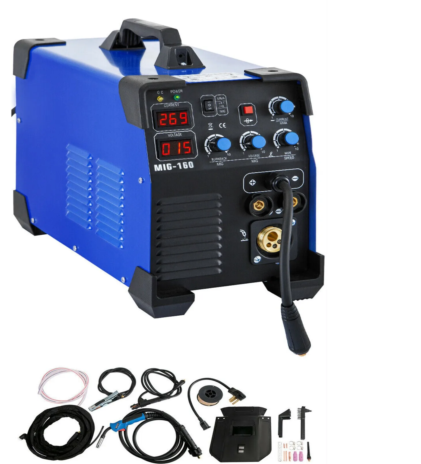 Semi-automatic-Welding-Machine-Mig-Welder-Welding-Machine-MIG-270 ...
