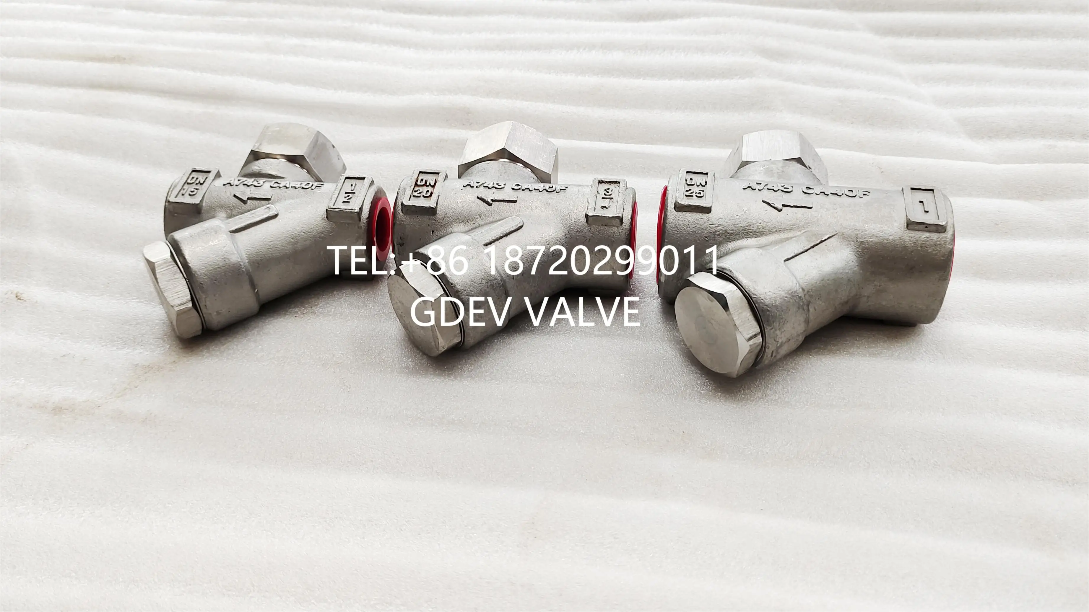 DN20 TD42 TD16 Steam trap Y-type threaded 3/4" stainless steel ...