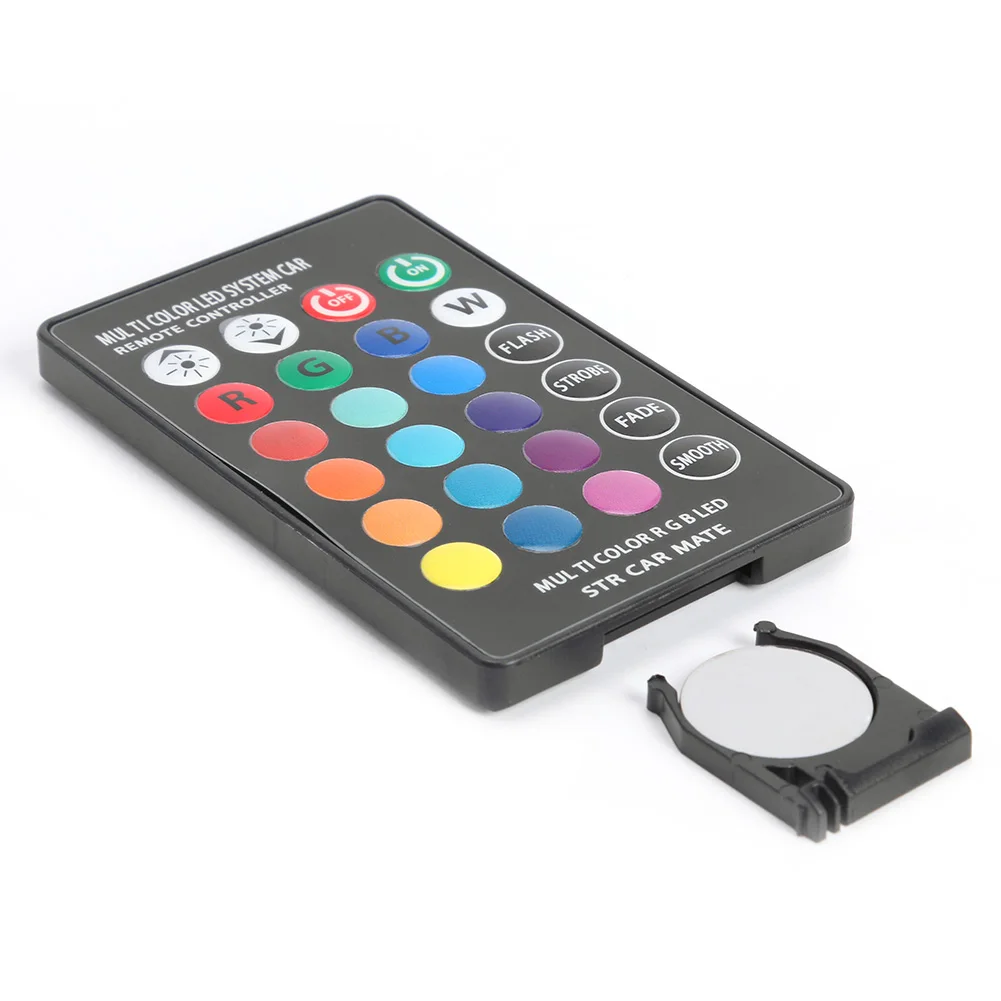 For You two T10 led cob RGB remote control car bulb map to spread ...