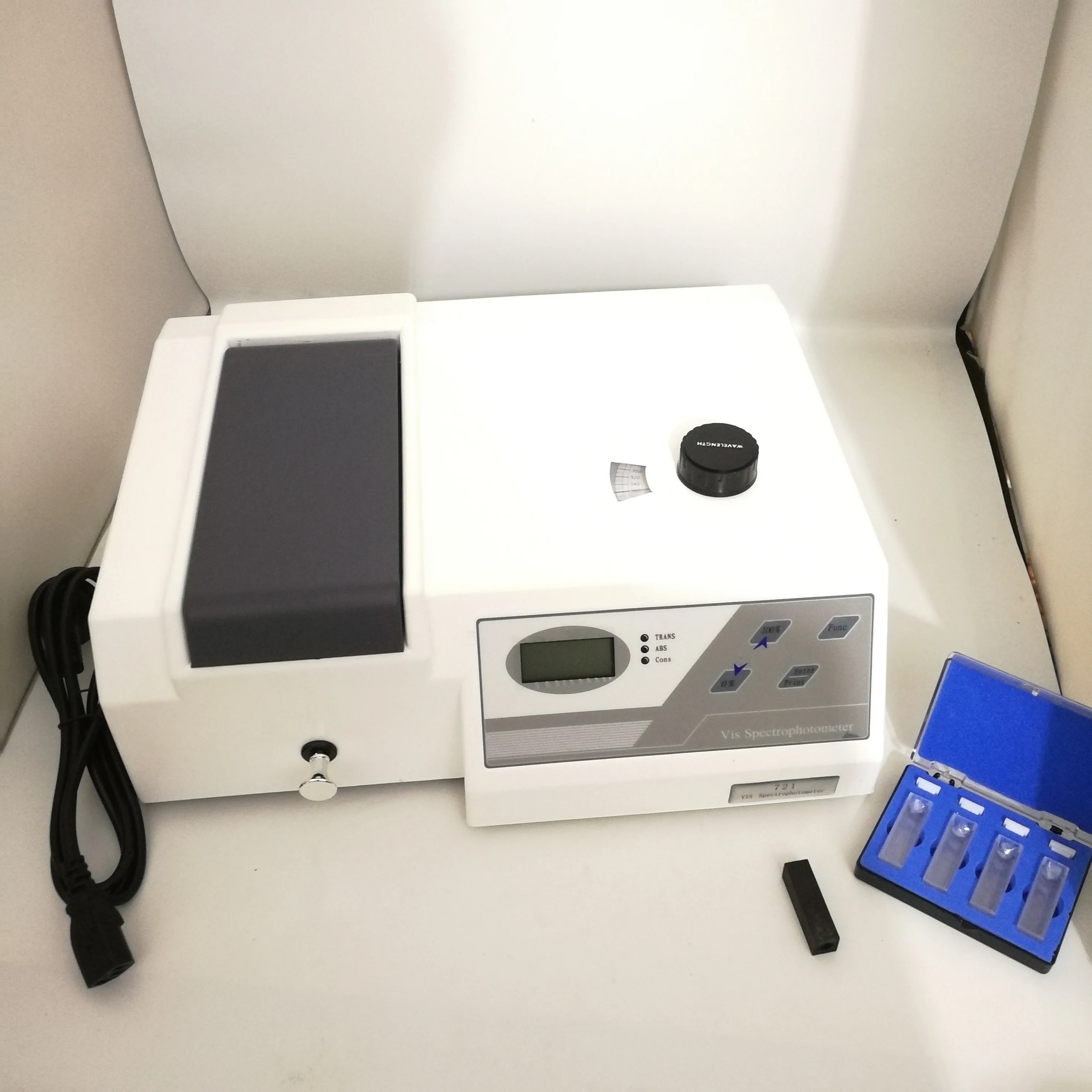 721-Lab-VIS-Spectrophotometer-Equipment-330-1020nm-Spectral-Bandwidth ...
