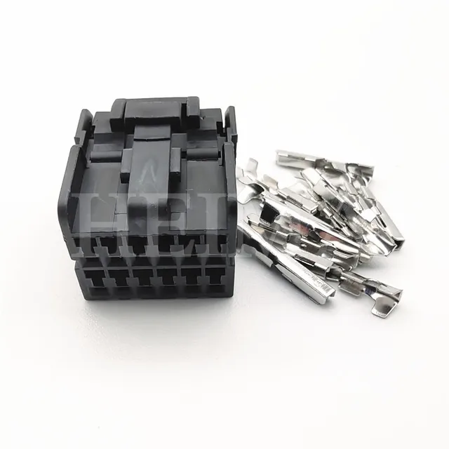 5 sets 174045-2 TE AMP 12 pin way female housing socket 040 kit wire to ...
