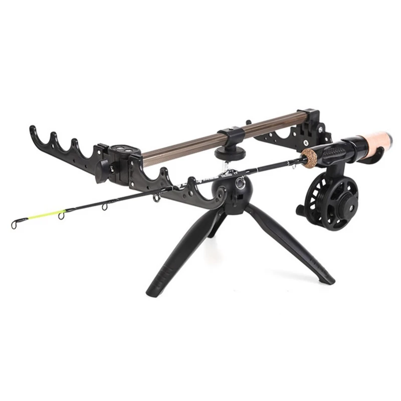 Adjustable Carp Ice Fishing Rod Stand Holder Fishing Pole Triangle ...