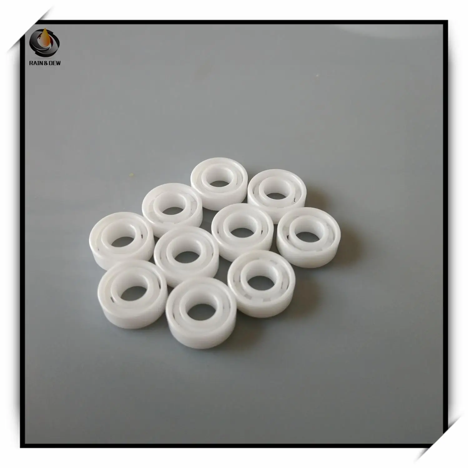 2pcs 623 Full Ceramic Bearing Abec-9 3x10x4 Mm Fishing Reel Bearing ...