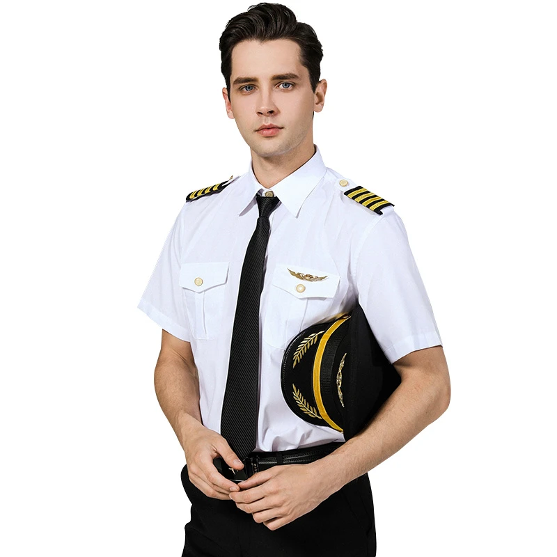 Airline Pilot Uniform White