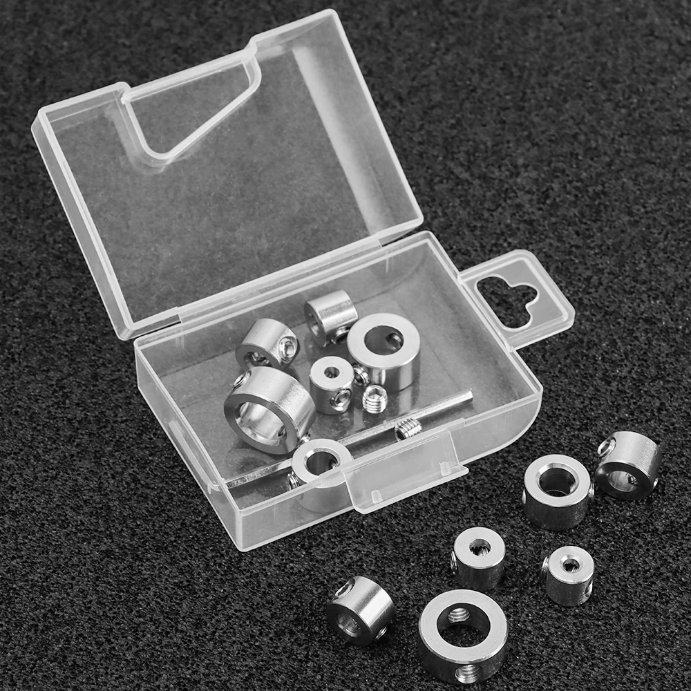 Woodworking Drill Stop Collar Set 3mm-16mm Drilling Bit Depth Stopper ...