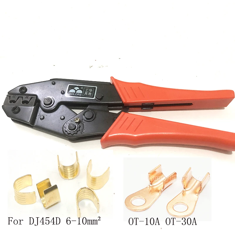 wire-cable-lug-U-shaped-terminal-Plier-Copper-Battery-Cable-Connector ...