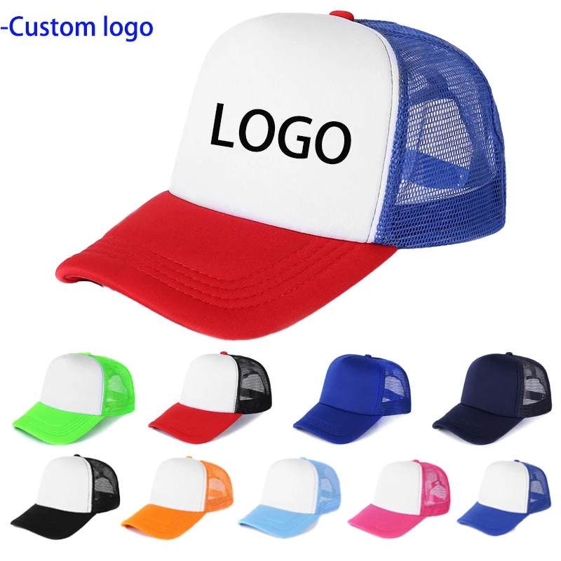 Custom Logo Caps | Baseball Net Hat | Custom Net Cap | Baseball Cap ...