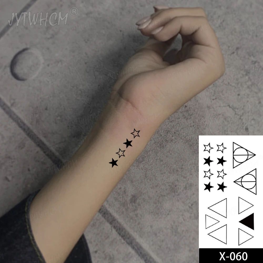 3 Star Tattoo On Arm