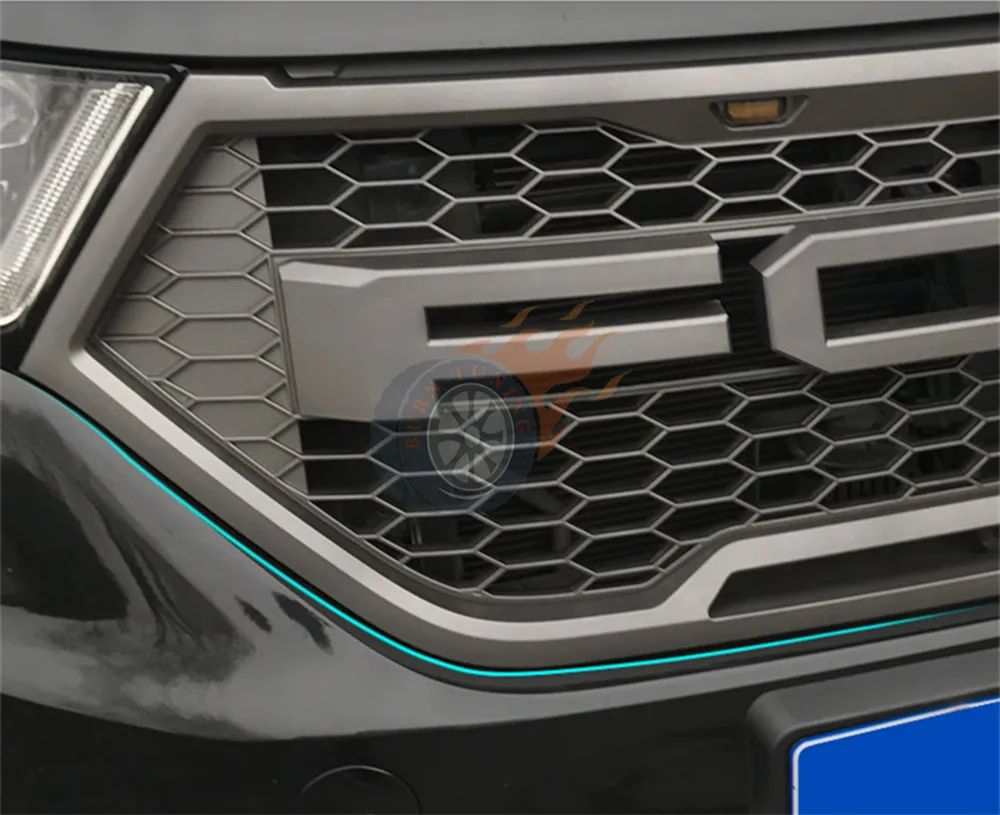 Black Honeycomb Style Grill For Ford Edge 2015-2018 Modified Front ...