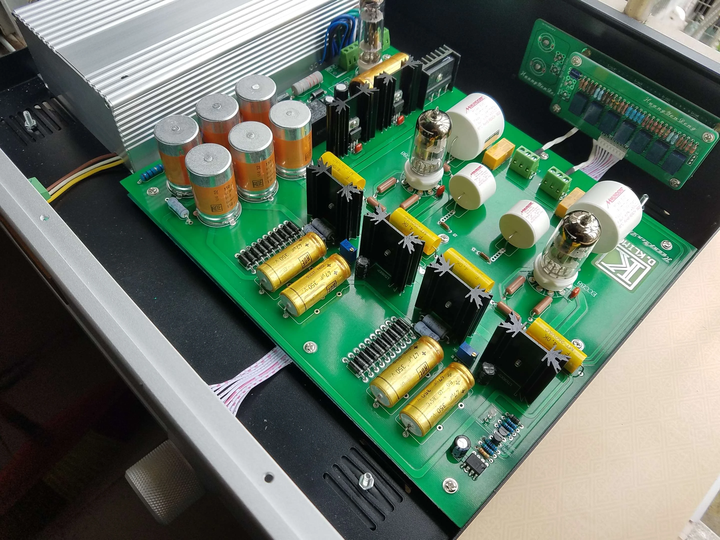 Imitate Germany Klimo Merlin Circuit Tube Preamplifier（without Tubes ...