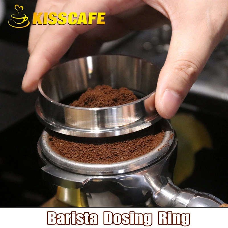 Coffee Dosing Ring 51/53/57.5/58/58.35mm 304 Stainless Steel Espresso ...