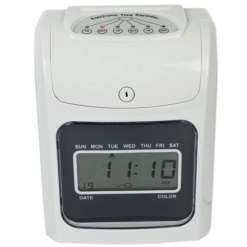 Time Card Clock Machine