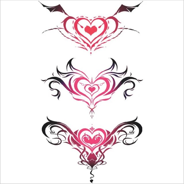 Tribal Heart Tattoo Designs For Men