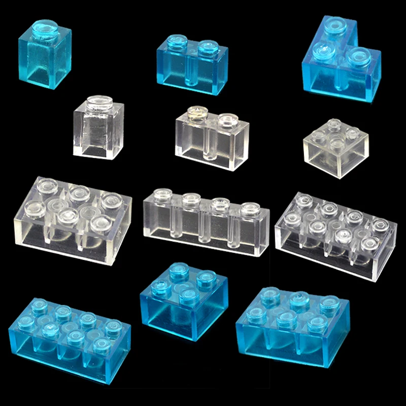 Transparent Construction Blocks | Building Blocks Transparent | Toy ...