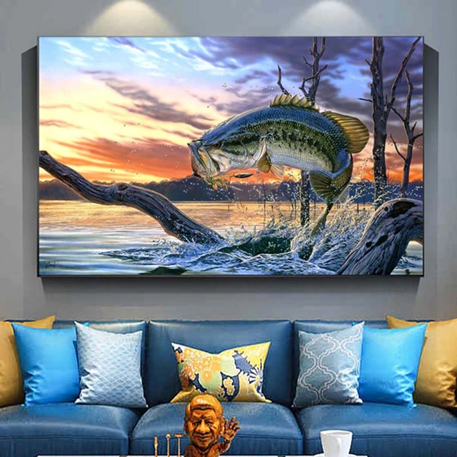 Jumping Bass Art