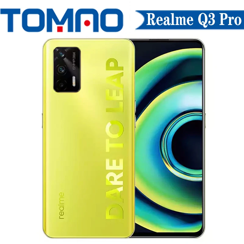 New Realme Q3 Pro 5g Smartphone 120hz Dimensity 1100 8gb Ram 128gb ...