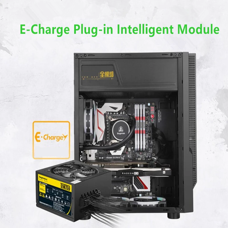 Original PC PSU For Segotep Brand RTX2080Ti I9 X399 X299 Z390 Silent ...