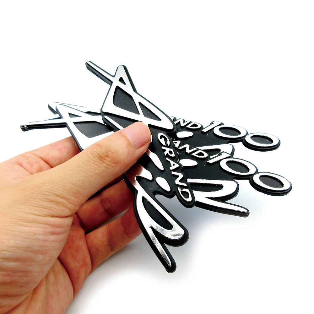 New Motorcycle Chrome Oil Fuel Tank Gas Cover Fairing Protector Emblem ...