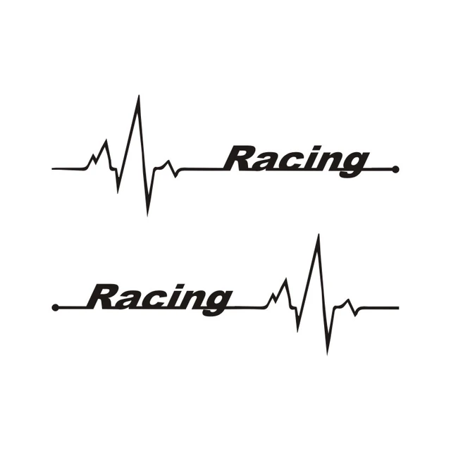 Funny Racing Stickers