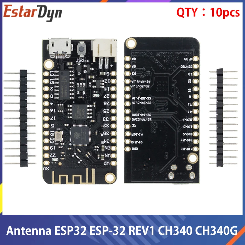Wifi-Bluetooth-Development-Board-Antenna-ESP32-ESP-32-REV1-CH340-CH340G ...