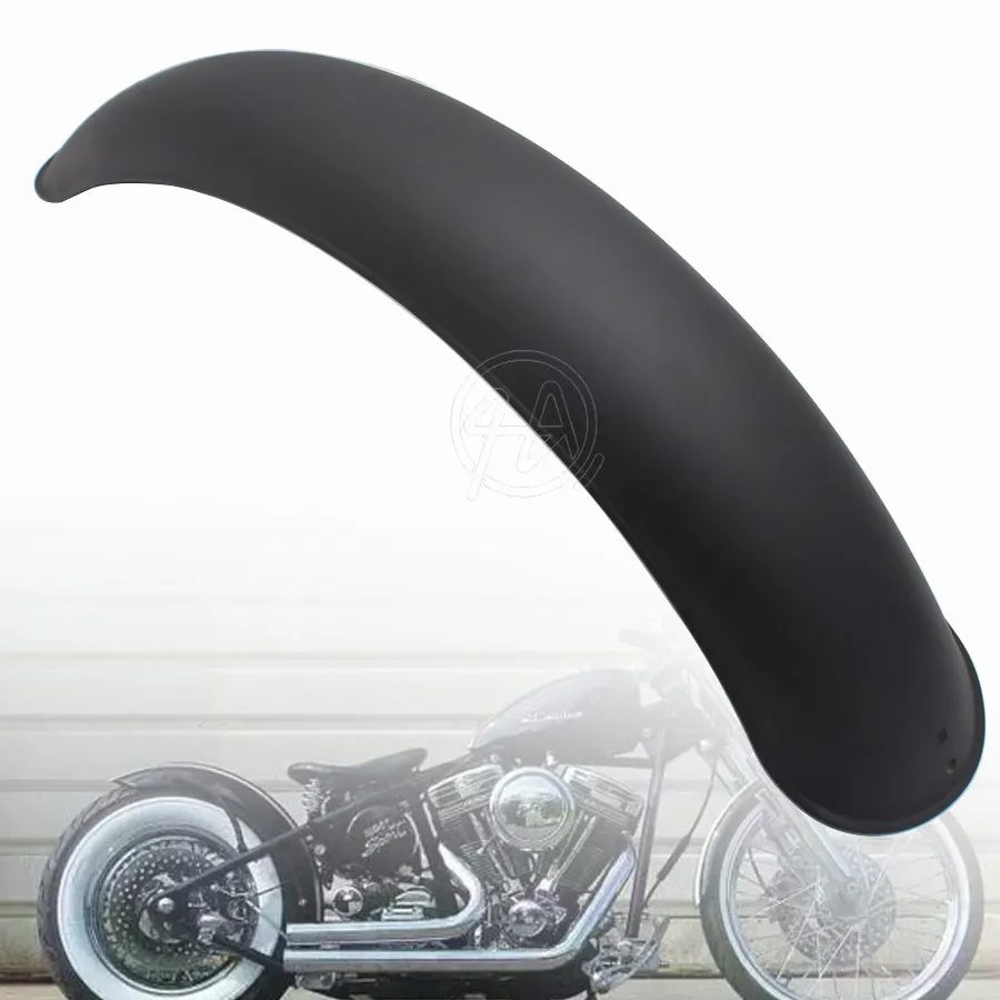1pcs-Motorcycle-Old-School-Retro-Rear-Matte-Black-Metal-Fender-Mudguard ...