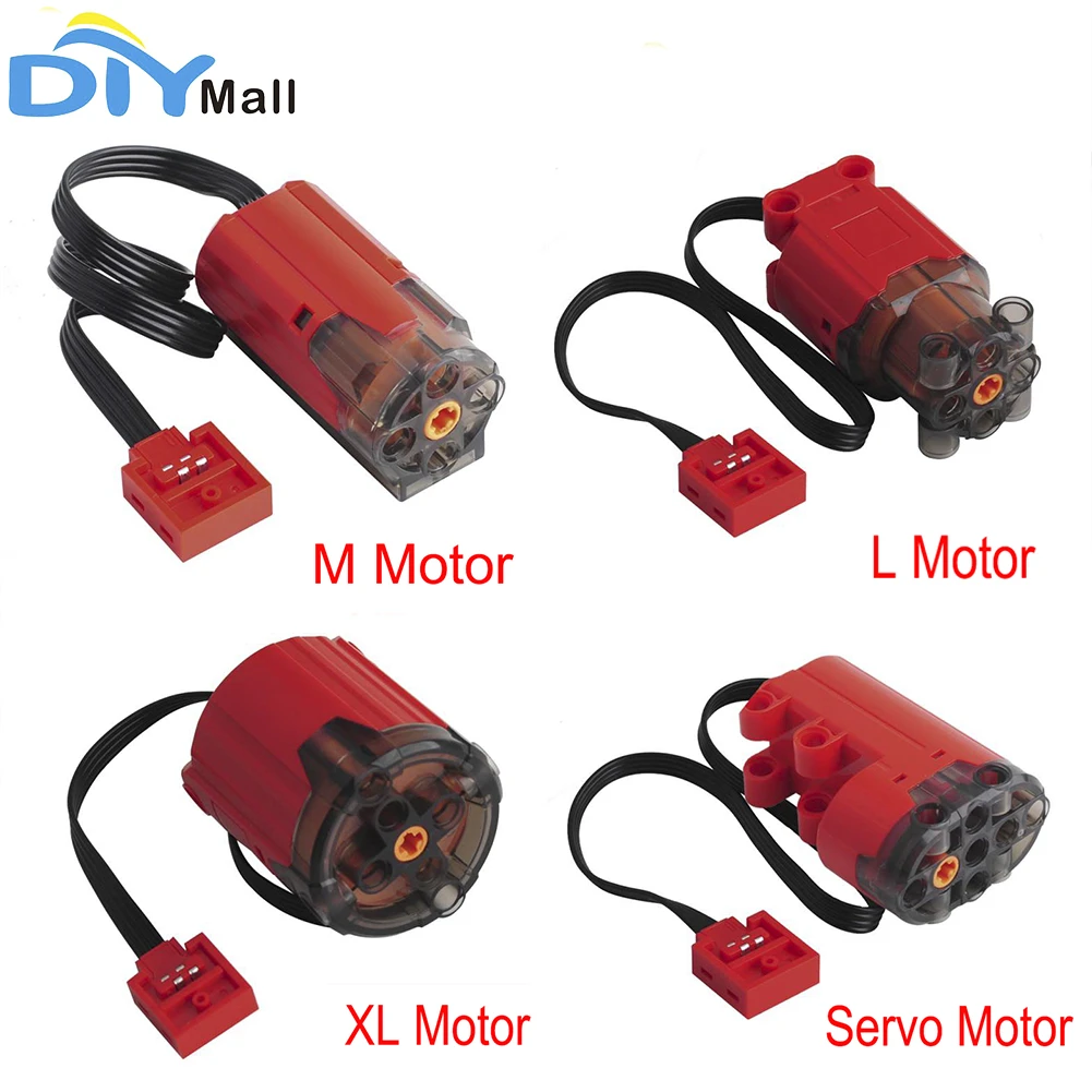 Enhanced Power Functions | Building Blocks Bricks | Motor Servo Motor ...