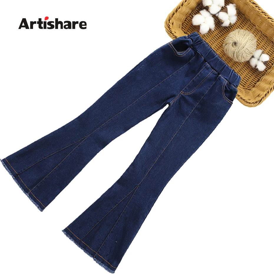Girls-Jeans-Solid-Color-Kids-Jeans-Girls-Spring-Autumn-Jeans-For-Girl ...