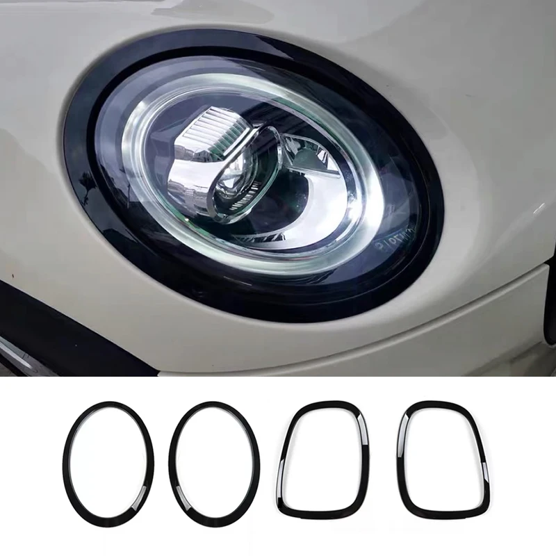 Car-Headlight-Head-Tail-Rear-Lamps-Frame-Light-Trim-Ring-Covers-Sticker ...