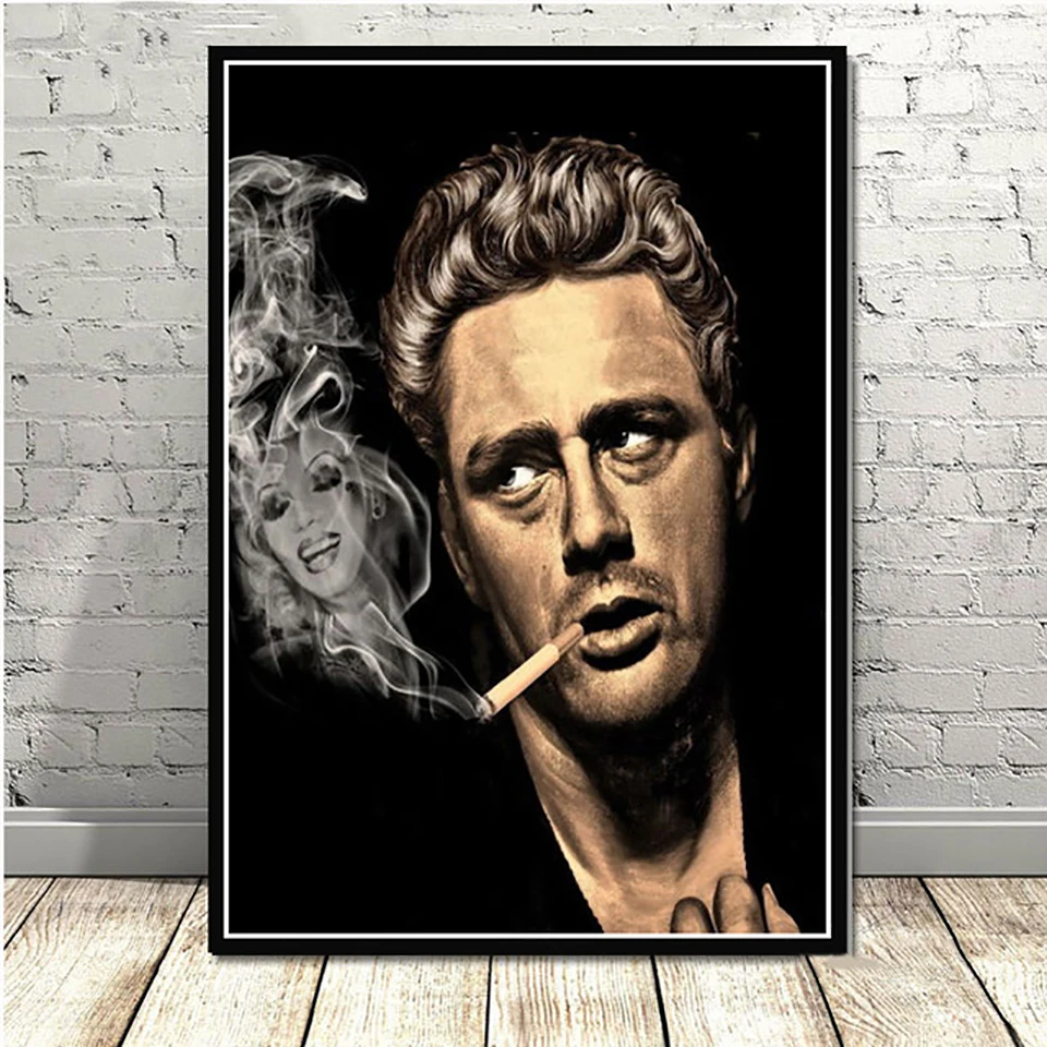 James Dean Smoking