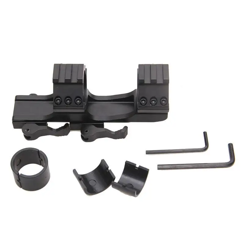 25.4mm 30mm Quick Release Cantilever Weaver Forward Reach Dual Ring ...