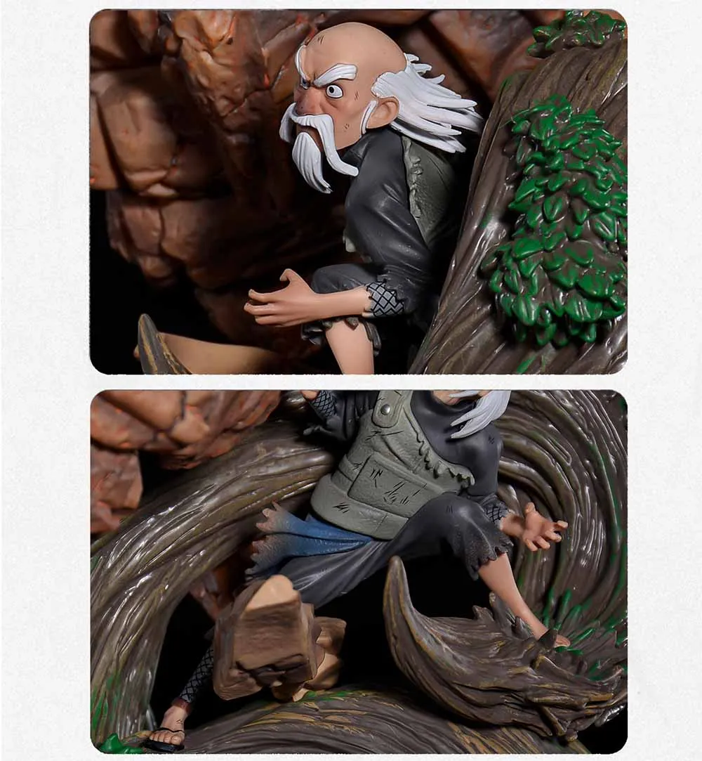 Anime Naruto Figure Ohnoki Tsuchikage Grandpa - MediaSpace