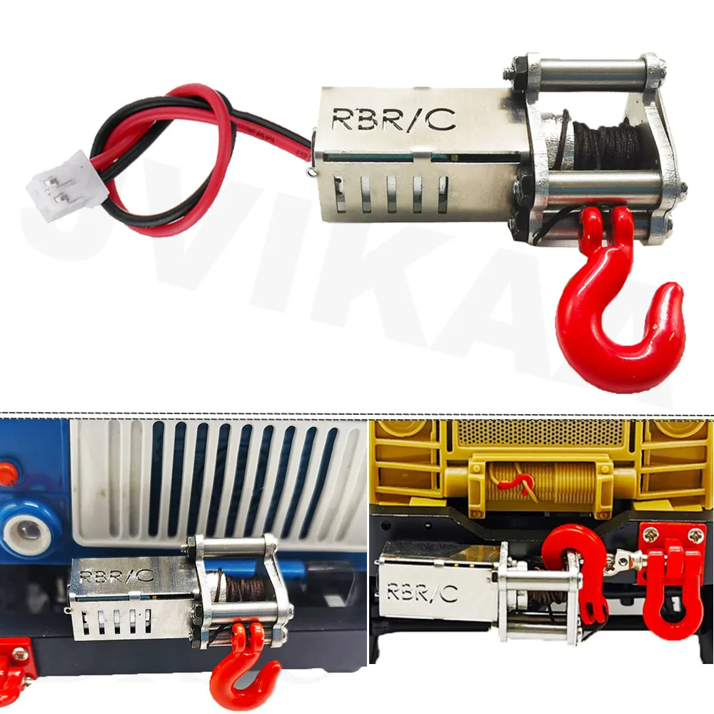 RC Car Winch VBESTLIFE C34 - 1/16 Scale Automatic Recovery System For ...
