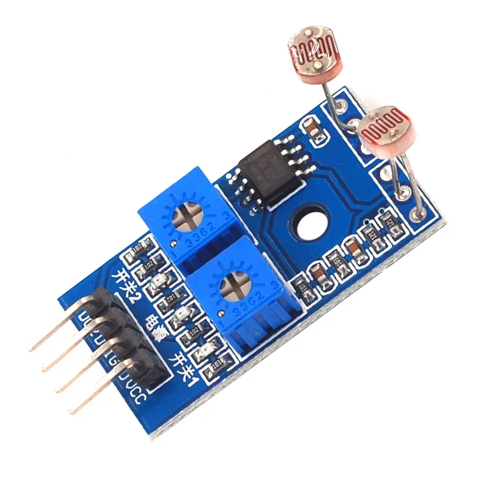 2-Way Photosensor Module Photosensitive Resistor Light Detection ...