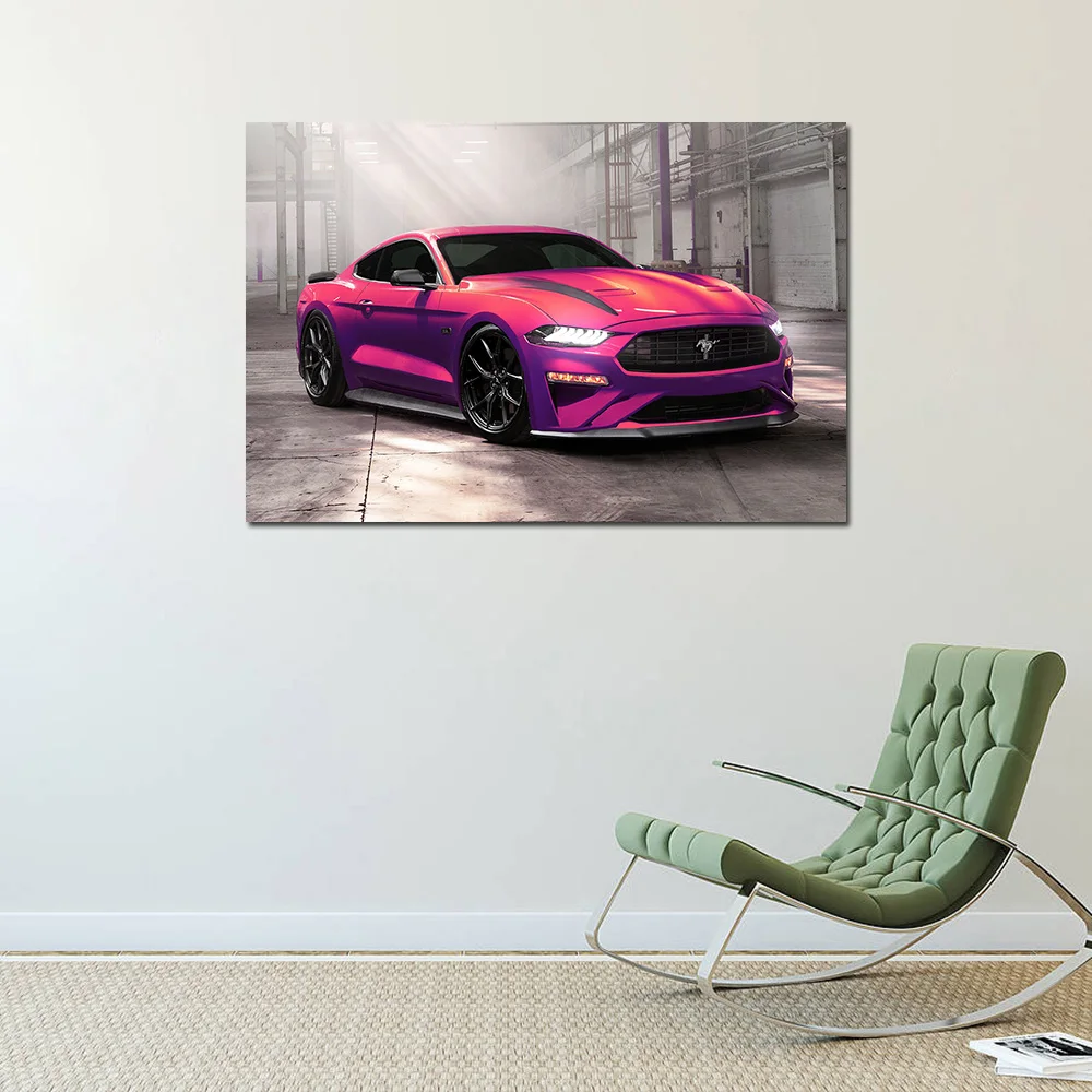 Pink Mustang Wallpaper