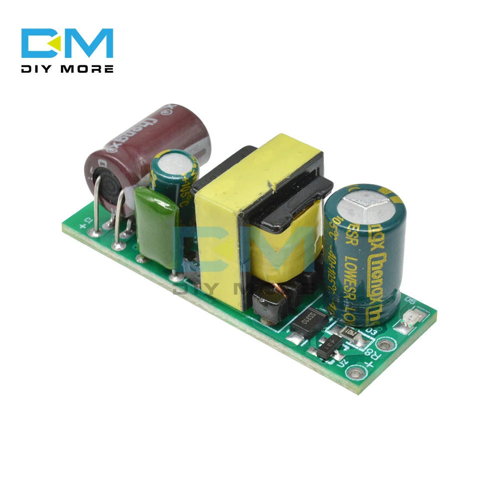 Dc 12v 400ma AC DC fonte buck conversor step down placa módulo adaptador conversível placa de ...