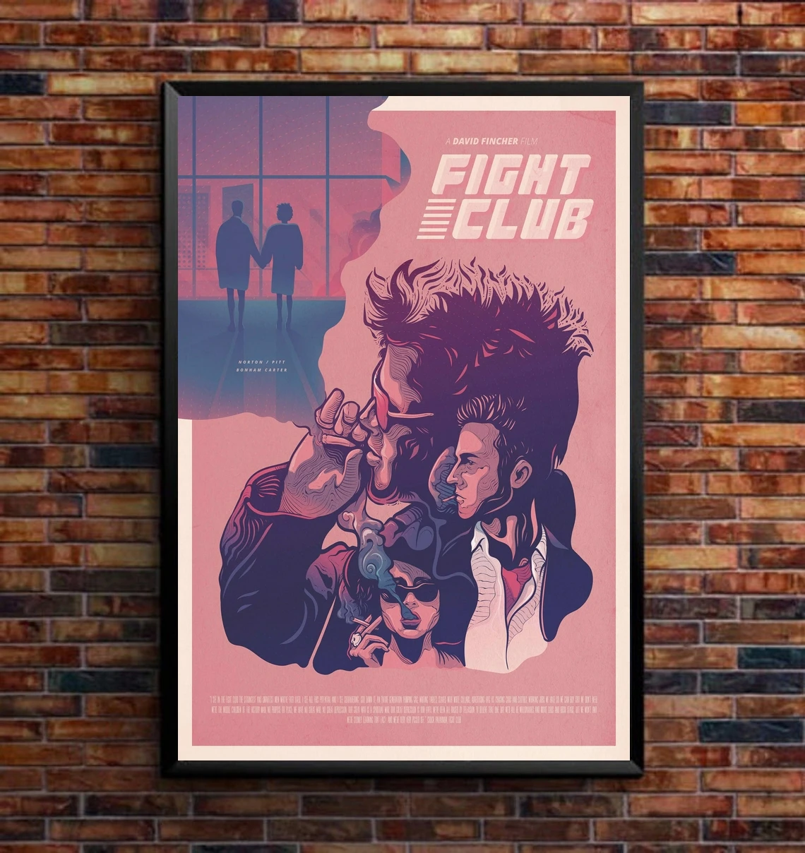 Fight Club Poster Minimalist