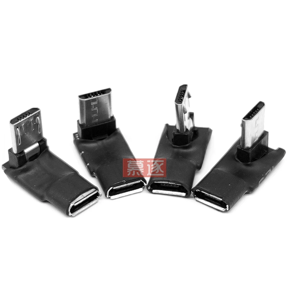 90 Degree Usb Left & Right &up&down Angled Micro 5pin Female To Micro ...