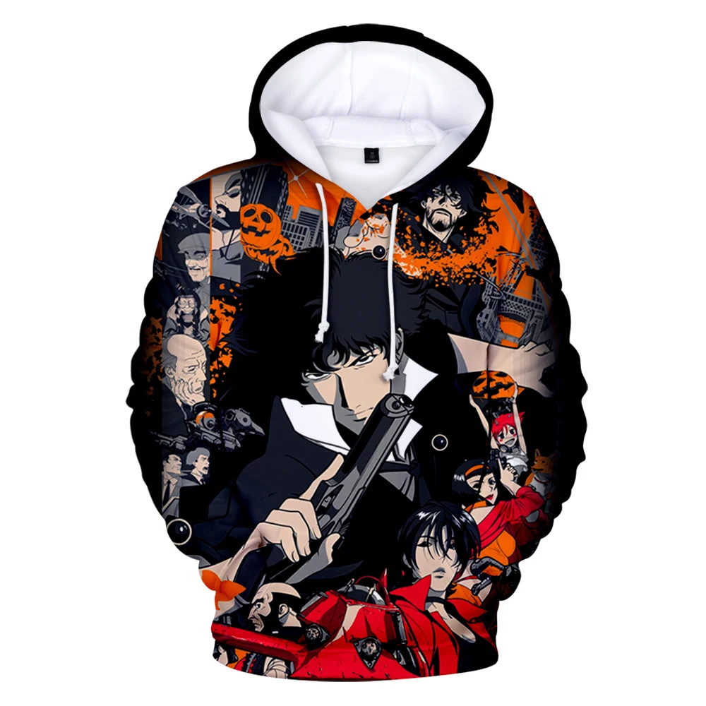 Japan Anime Cowboy Bebop Hoodies 3D Print Fashion Streetwear Men Women ...