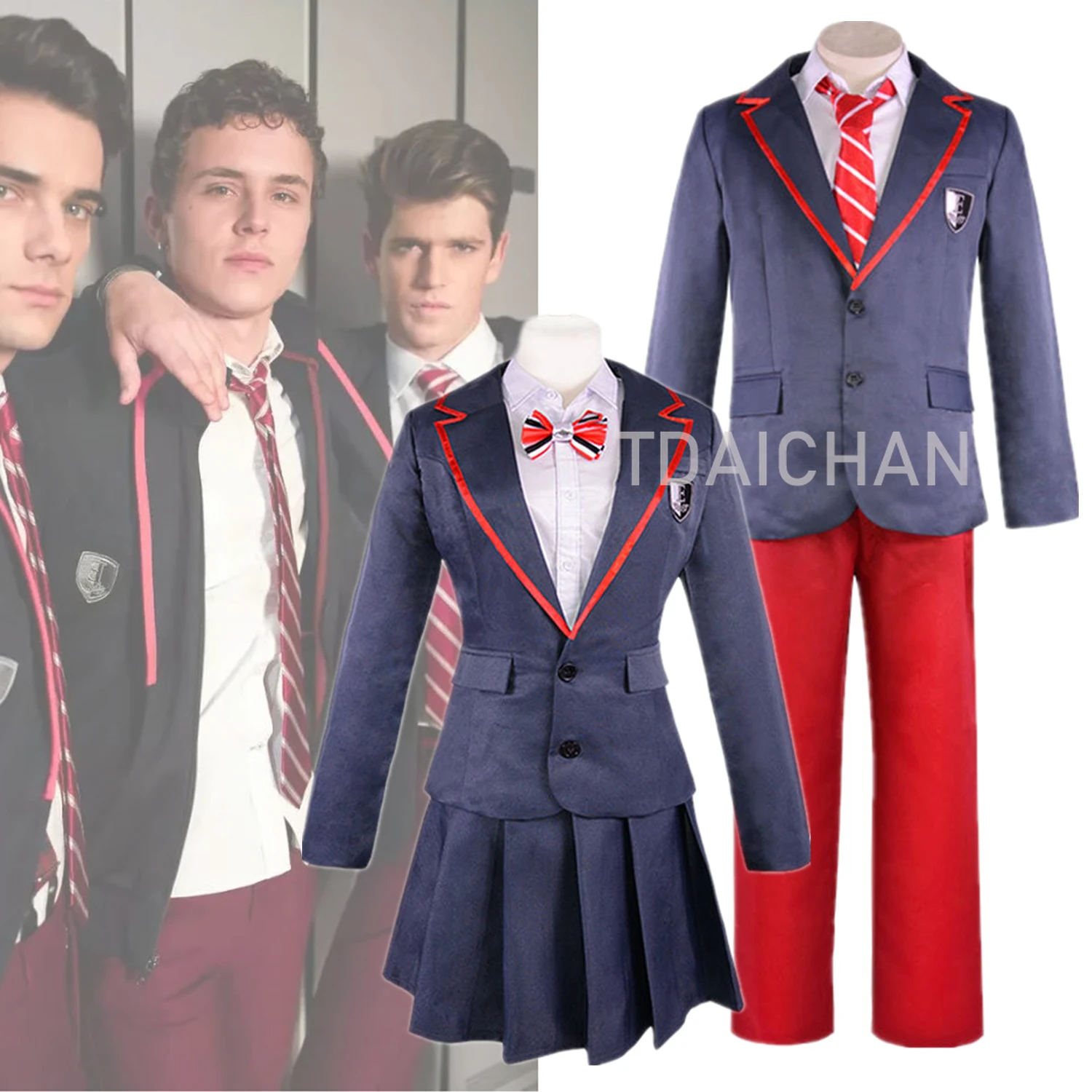 Elite TV Series Netflix School Uniform Cosplay Costume | lupon.gov.ph
